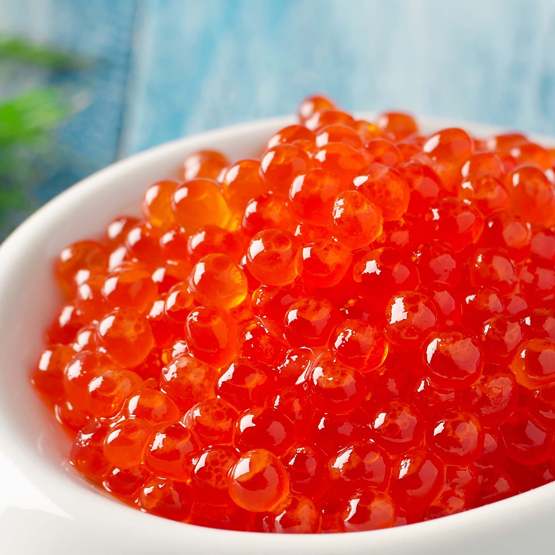 Trout caviar salted, frozen ASC, 500g